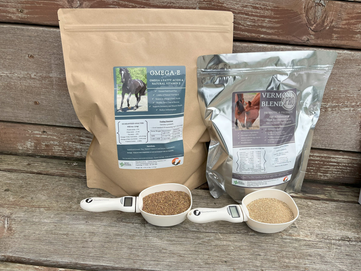 Digital Supplement Scoop – Custom Equine Nutrition